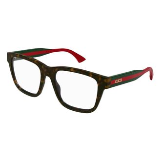 Gucci Mode Brillenrahmen Schwarz - - Accessories - Herren - Braun - 53 MM