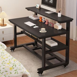 Generic Schreibtisch for Studenten Gaming Tisch Schreibtisch for Home Office, Arbeit & Gaming Mobiler Computertisch Schreibtisch for Schlafzimmer(E2,47.2 L x 