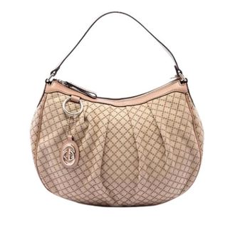 Gucci Sac port&eacute; &eacute;paule Pre-owned Sukey - Femme - Pre-owned - Beige - Taille: ONE Size