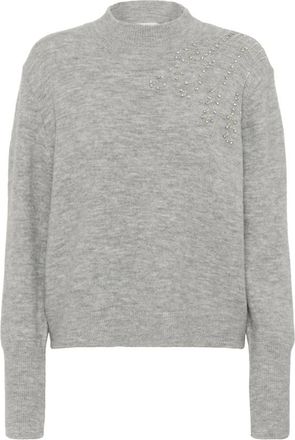 Kaffe Femme, Pulls, Gris, Taille: 46 FR Maille &agrave; col rond