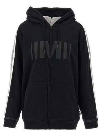 Maison Margiela Brushed Cotton Hoodie - Black