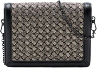 Bottega Veneta Sac bandouli&egrave;re Pre-owned - Femme - Pre-owned - Noir - Taille: ONE Size