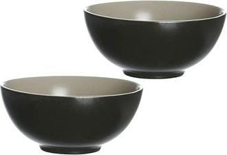 Ritzenhoff & Breker Schalen-Set Buddha-Bowls Morelia, 2-teilig, je 950 ml, Schwarz, Keramik