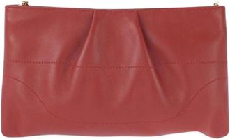 Ferragamo Sac bandouli&egrave;re pochette Pre-owned - Femme - Pre-owned - Rouge - Taille: ONE Size