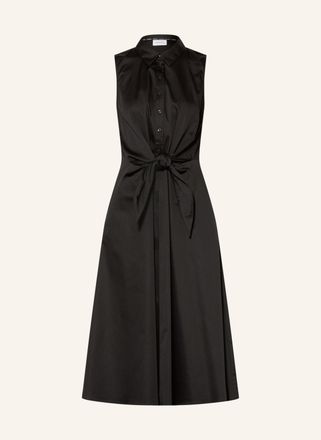 Comma Comma Hemdblusenkleid schwarz
