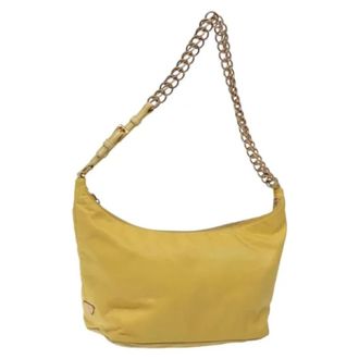 Prada Pre-owned Nylon prada-taschen - - Pre-owned - Damen - Gelb - ONE SIZE