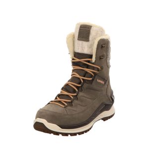 Lowa Snowboots Schn&uuml;rstiefel Damen 420417 9514 Echtleder in beige