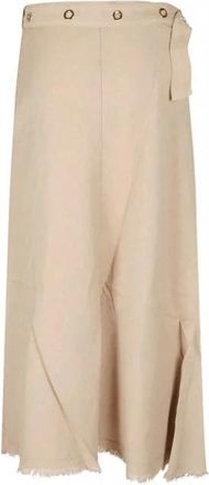 Pinko Pinko, Femme, Jupes, Beige, Taille: 44 FR Pinko - Skirts