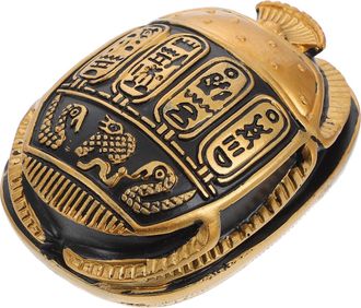 BESPORTBLE &Auml;gyptische Skarab&auml;us-denkmalskulptur Dekoratives Kunsthandwerksst&uuml;ck aus Harz f&uuml;r Heimdekoration