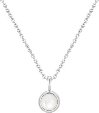 Ania Haie Halskette - 925er Sterlingsilber Mother of Pearl - Gr. unisize - in Silber - f&uuml;r Damen