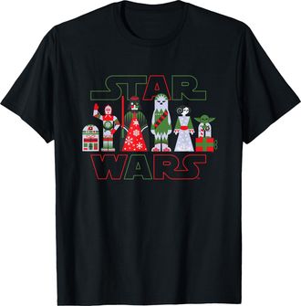 Star Wars Holiday Galactically Festive Christmas Logo T-Shirt