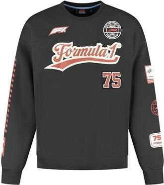 Formel 1 Sweatshirt Graphique H&eacute;ritage Noir - Taille : XXL