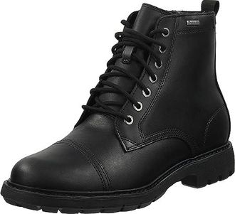 Clarks Batcombe Cap GTX Bottes à lacets pour homme, Black 26174864, 46 EU