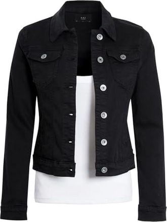 SS7 Femme Veste en Jean Stretch Coupe Slim