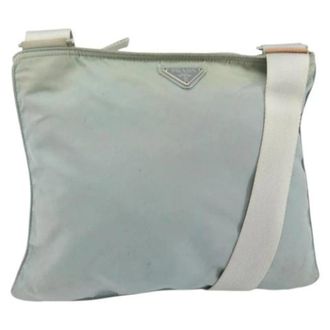Prada Pre-owned Nylon Cross Body Bag - - Pre-owned - Damen - Blau - ONE SIZE