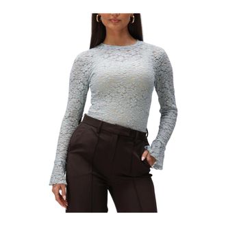 Notre-V Damen, Blusen & Hemden, Blau, 2XLGr&ouml;&szlig;e