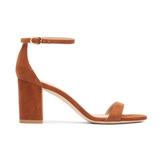 Stuart Weitzman Nudist Block 75 - - Shoes - Damen - Braun - 36 EU