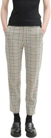 Tom Tailor Denim TOM TAILOR Denim 1043452 Pantalon, 35956-Beige Green Check, M Femme