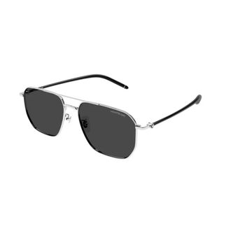 Montblanc Meisterst&uuml;ck Piloten-Sonnenbrille - - Accessories - unisex - Grau - 60 MM