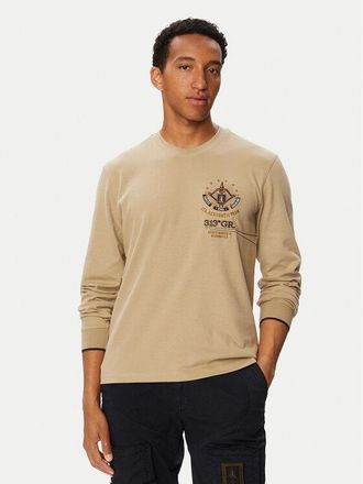 Aeronautica Aeronautica Militare Longsleeve 262TS2573UJ00703 Beige Regular Fit