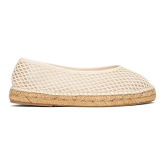 Maneb&igrave; Espadrilles aus Mesh - - Shoes - Damen - Beige - 39 EU