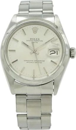 Rolex Montre Pre-owned Vintage 1500 - Homme - Pre-owned - Gris - Taille: ONE Size