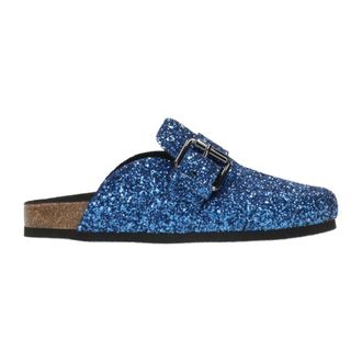 Philosophy di Lorenzo Serafini Blaue Glitter Slipper Mules - - Shoes - Damen - Blau - 38 EU