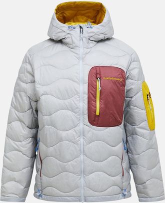 Peak Performance Daunenjacke Helium mit Steppmuster und Kontrastelementen, Relaxed Fit in