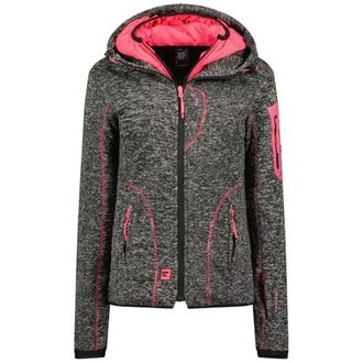 Geographical Norway Tigresse Lady Polaire Chaude Femme Chaude Fermeture Zip - Veste Automne Hiver Printemps Chaud Femmes - Longues Manches Pull Fourrure Doux Confort Outd
