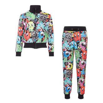 Philipp Plein Lil Monster Gang Trainingsanzug - - Jumpsuits & Playsuits - Damen - Mehrfarbig - XS