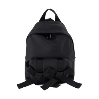 Simone Rocha Utility Bow Backpack - - Bags - Damen - Schwarzk - ONE SIZE