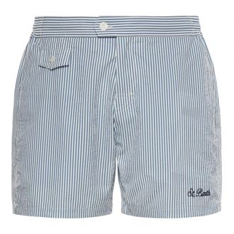 MC2 Saint Barth Slim Fit Stretch Badeshorts - - Swimwear - Herren - Blau - 2XL