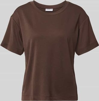 Jake*s Casual Regular Fit T-Shirt aus Modal-Mix