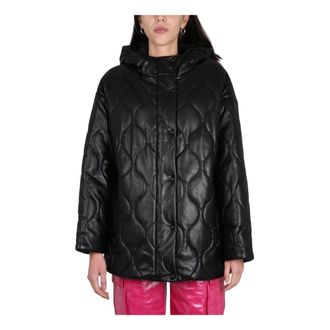 Stand Studio Everlee Faux Leather Jacket - - Jackets - Damen - Schwarzk - XS