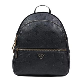 Guess Femme, Sacs, Noir, Taille: ONE Size Manhattan II Large Backpack