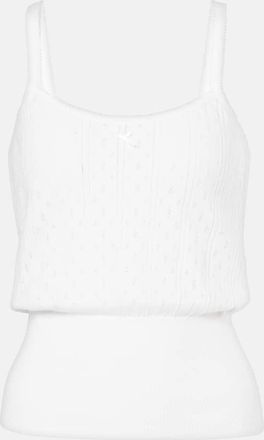 J.W.Anderson Top aus Pointelle-Strick