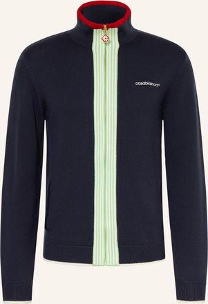 Casablanca Strickjacke Aus Merinowolle blau