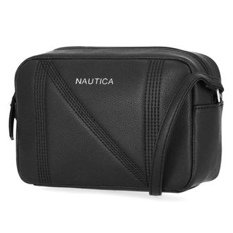 Nautica Candid Kamera-Umhängetasche, verstellbar, Schwarz, One Size, Zeitgenössisch