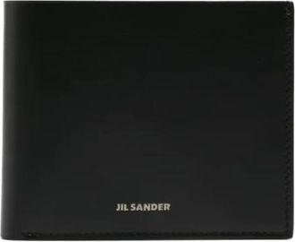 Jil Sander Homme, Accessoires, Noir, Taille: ONE Size Zip Pocket Wallet