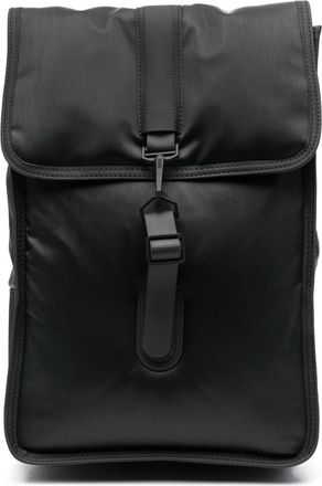 Rains Mini Puffed Rucksack - Schwarz