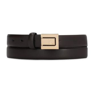Kazar Kazar Dunkelbrauner Lederriemen - - Accessories - Damen - Braun - 120 CM