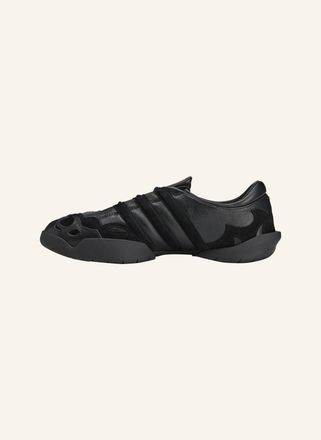 Yohji Yamamoto Y-3 Regu Leather Schuhe schwarz