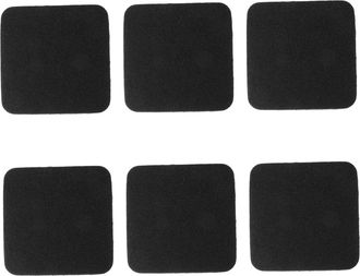 BESPORTBLE 6 Stück Laufband Gummipads Teiliges Stoßdämpfende rutschfeste Vibrationsmatten für Fitnessgeräte Schalldämmende Dicke Bodenmatte für Training zu Hause