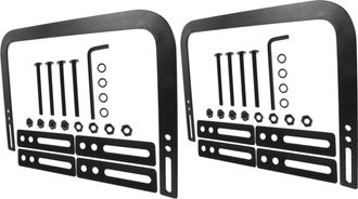 Amosfun 2 Sätze Metall Matratzenstabilisator Matratzen Bewegungsstopper Matratzenhalterung Matratzenbegrenzer Bettrahmenhalterung Bettstabilisator Matratze ru