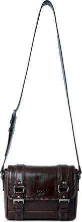 Prada sac à bandoulière Explore en cuir - Marron