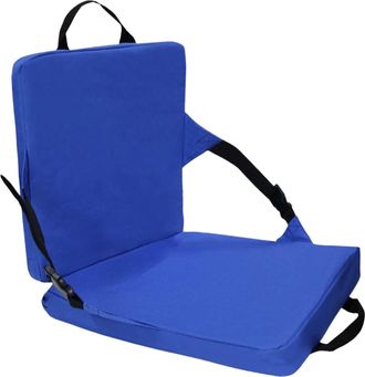 Generic Stadionstuhl, Trippensessel mit R&uuml;cken | Stadionsitze f&uuml;r Stufen, tragbares Bodenkissen f&uuml;r Baseballspiele, Camping-Konzerte