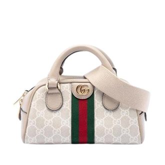 Gucci Pre-owned Ophidia Satchel - - Pre-owned - Damen - Beige - ONE SIZE