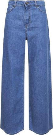 Max Mara Femme, Jeans, Bleu, Taille: 34 FR Vega Jean large