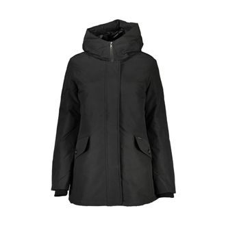 Woolrich Lang&auml;rmliger Parka - - Jackets - Damen - Schwarzk - XL