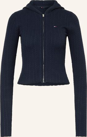 Tommy Jeans Strickjacke blau